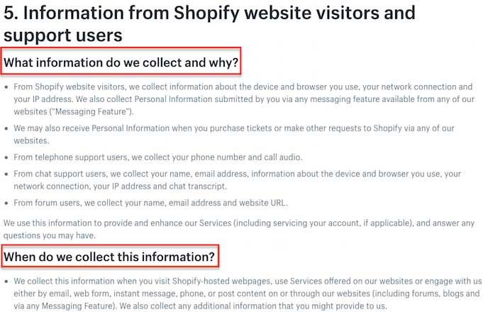 Free Privacy Policy Templates Website Mobile FB App Termly