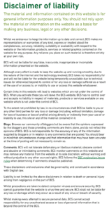 Sample Disclaimer Template & Guide [Free Download]