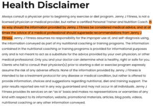 Disclaimer Examples | 8+ Disclaimer Statements - Termly