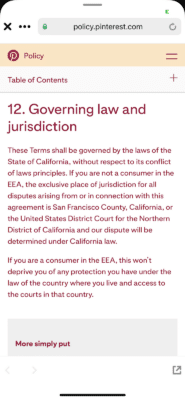 Mobile App Terms and Conditions Sample & Template