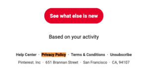 Privacy Policy Template for Email Marketing & Newsletters