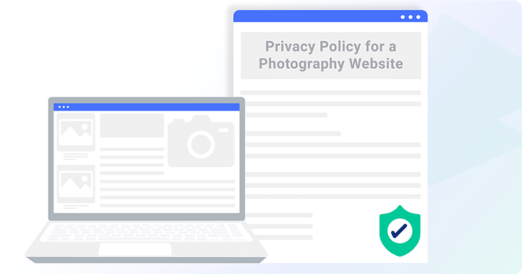 Política de privacidad para un sitio web de fotografía - Termly