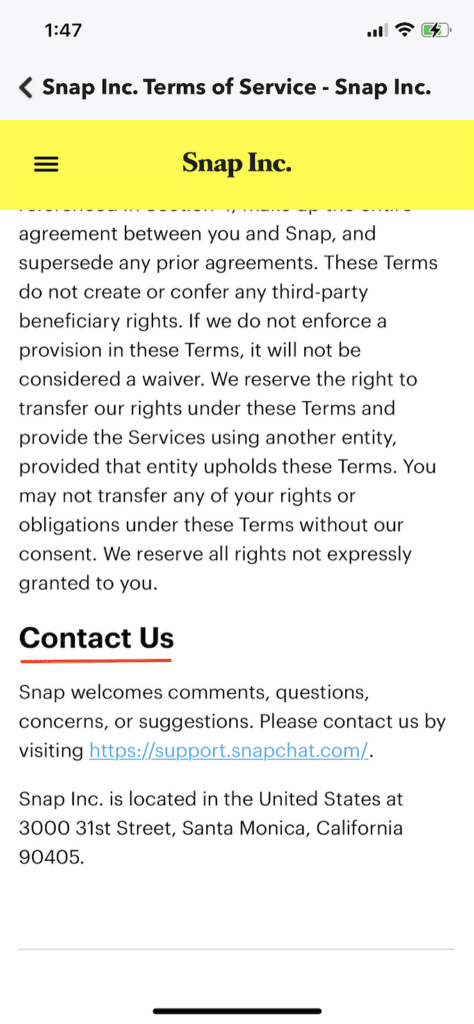 Mobile App Terms and Conditions Sample & Template