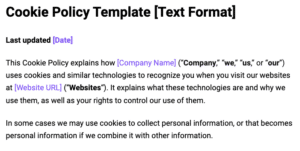 How To Add a Cookie Policy to Your Website