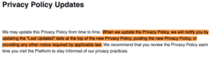 Mobile App Privacy Policy Template & Examples
