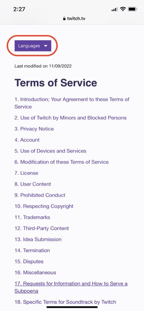 Mobile App Terms and Conditions Sample & Template