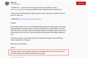 YouTube Disclaimer Examples | Termly