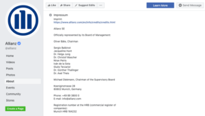 What Is Impressum & How to Write One for Facebook