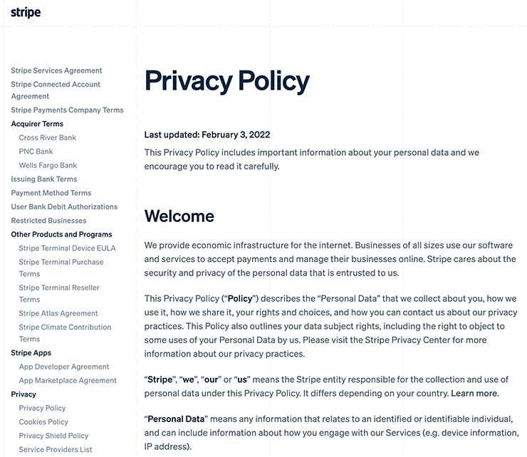 GDPR Privacy Policy Template Termly